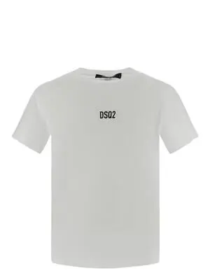 DSQUARED2 Dsquared2 Logo Printed Crewneck T-Shirt