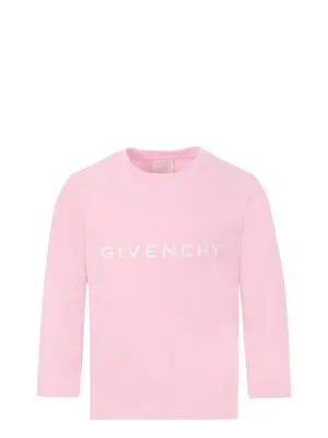Givenchy Logo Print Sweatshirt - Pink