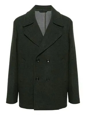 Etro Double-breasted Peacoat - Black