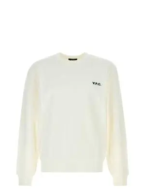 A.p.c. Petit Vpc Crewneck Sweatshirt - White