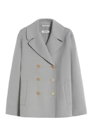 Max Mara Margot Double-breasted Tailored Blazer - Avio