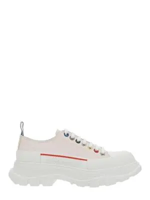 Alexander McQueen Tread Slick Sneakers - White