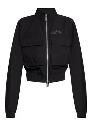 Dsquared2 Icon New Generation Double Pocket Bomber Jacket - Black
