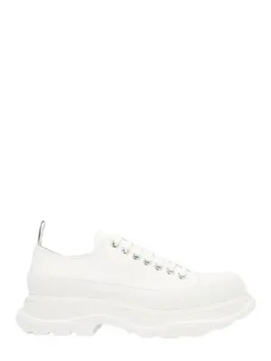 Alexander McQueen Tread Lace-up Sneakers - White