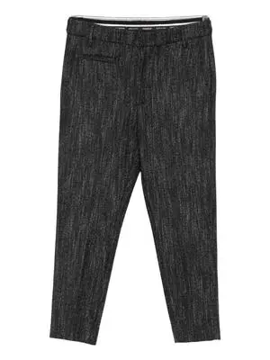 DONDUP Ariel Tailored Pants With Button Fastening - Black