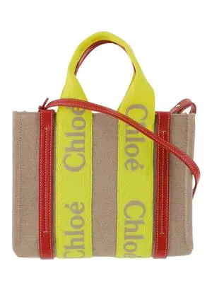 Chloé Logo Shoulder Bag - Multicolor