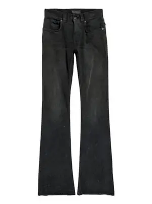 Balenciaga Slim-fit Bootcut Jeans - Black