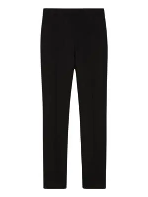 Max Mara Pleated Casual Pants - Black