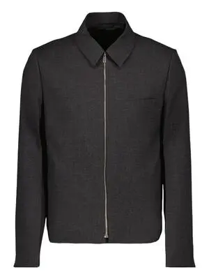 GIVENCHY Givenchy Wool Zip-Up Shirt Jacket