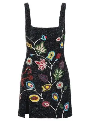 Staud Le Sable Dress Tapestry - Black