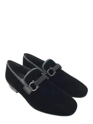 FERRAGAMO Horsebit Loafers - Black
