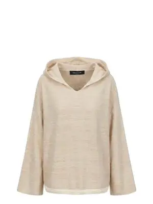 Fabiana Filippi Fabiana Filippi Lurex Thread Hooded Jumper No
