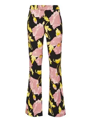 LA DOUBLEJ La Double J® Saturday Night Floral Print Trousers