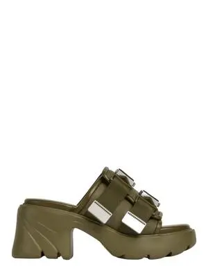 BOTTEGA VENETA Bottega Veneta Padded Tech Sandals With Decorative Buckle
