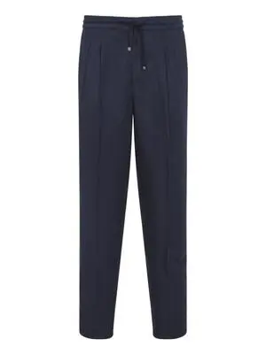 Brunello Cucinelli Brunello Cucinelli Drawstring Tapered Trousers No
