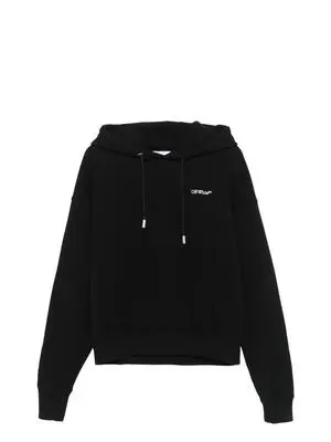 Off-White Boro Arrow" Hoodie - Black