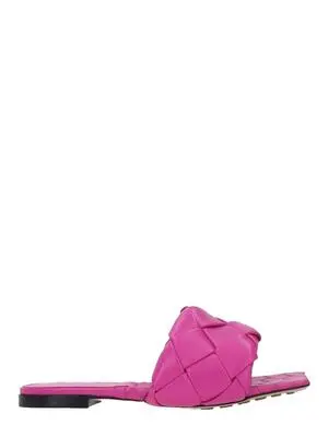 Bottega Veneta The Lido Flat Sandals - Pink
