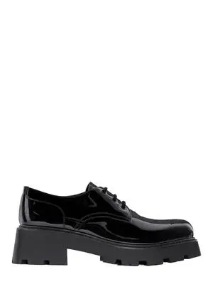 Celine Triomphe Rangers Derby In Patent Calfskin - Black