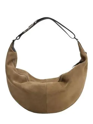 LEMAIRE Quiver Clip Zipped Shoulder Bag - Pebble