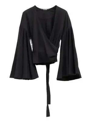Jacquemus Jacquemus Le Cache Coeur Ventadou Wrap Top Black