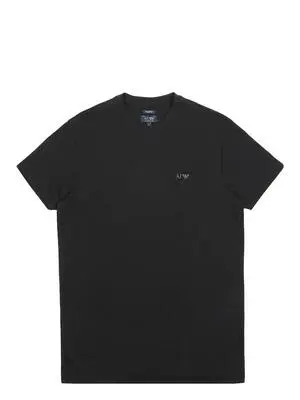 Emporio Armani Round Collar Logo T-shirt - No
