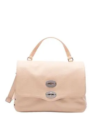 ZANELLATO Flip Shoulder Bag - Nude