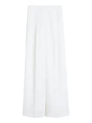 Max Mara Max Mara Manetta Pleated Trousers White