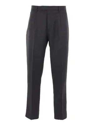 Zegna Straight Leg Trousers - Black