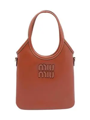 Miu Miu Miu Miu Ivy Shoulder Bag Rust-red
