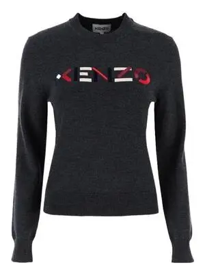 Kenzo Embroidered Logo Pullover - Black