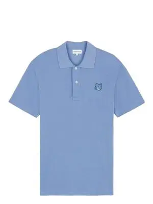 Maison Kitsuné Bold Fox Head Patch Polo Shirt - No