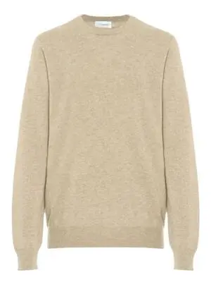 Malo Crew Neck Cashmere Sweater - Brown