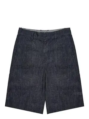 Max Mara MAX MARA High-Waist Denim Shorts Black