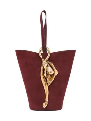 Chloé Small Eden Treasures Wristlet Bucket Bag - Red