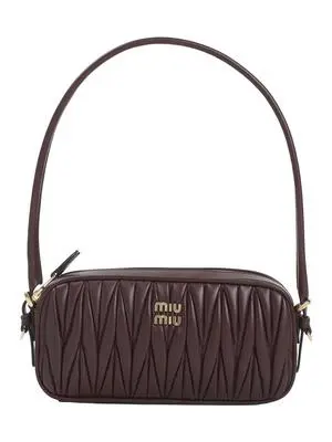 Miu Miu Zipper Handbag - Black