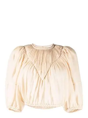 CHLOÉ Chloé Pleated Short Blouse
