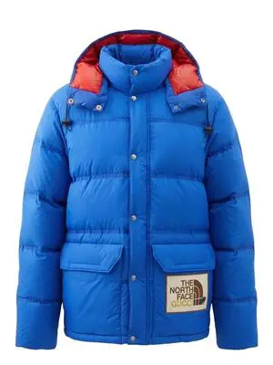 Gucci The North Face X Down Padded Jacket - Blue