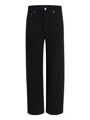Khaite Delina Wide-leg Cropped Jeans - Carlyle