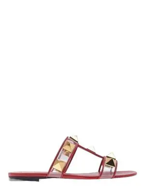 Valentino Garavani Studded Flat Sandals - Multicolor