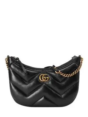 Gucci Gg Marmont Small Shoulder Bag - Black
