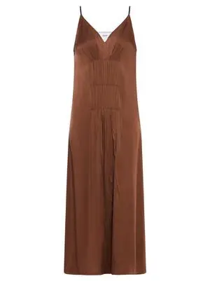 Prada Prada V-Neck Spaghetti Strap Midi Dress No