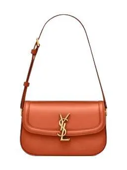 Saint Laurent Saint Laurent Solferino Mini Shoulder Bag Dark Citrus Color