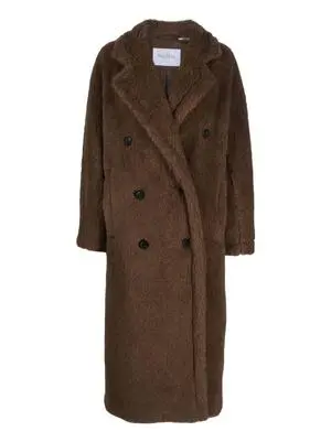 Max Mara Max Mara Double-Breasted Long-Sleeved Coat No