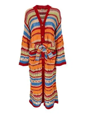Etro Knitted Button-fastening Cardigan - Multicolor