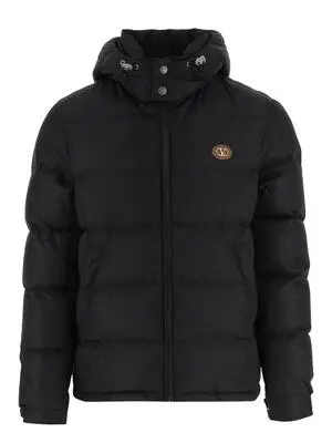 Valentino Garavani Quilted Hooded Jacket - Black