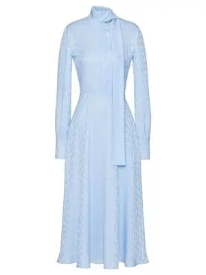 VALENTINO Valentino Toile Iconographe Long-Sleeved Dress