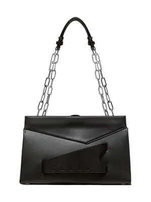 MAISON MARGIELA Small Snatched Shoulder Bag - Black