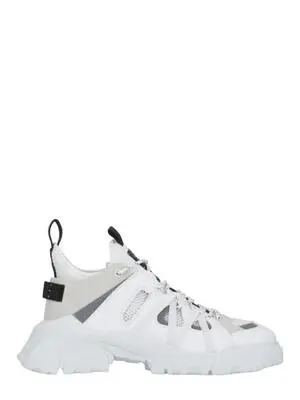Alexander McQueen High-top Mesh Sneakers - White