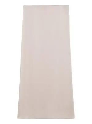MAX MARA Weekend Max Mara Satin Calf-Length Skirt