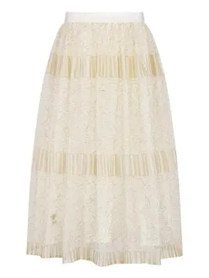 DIOR Dior Embroidered Maxi Skirt